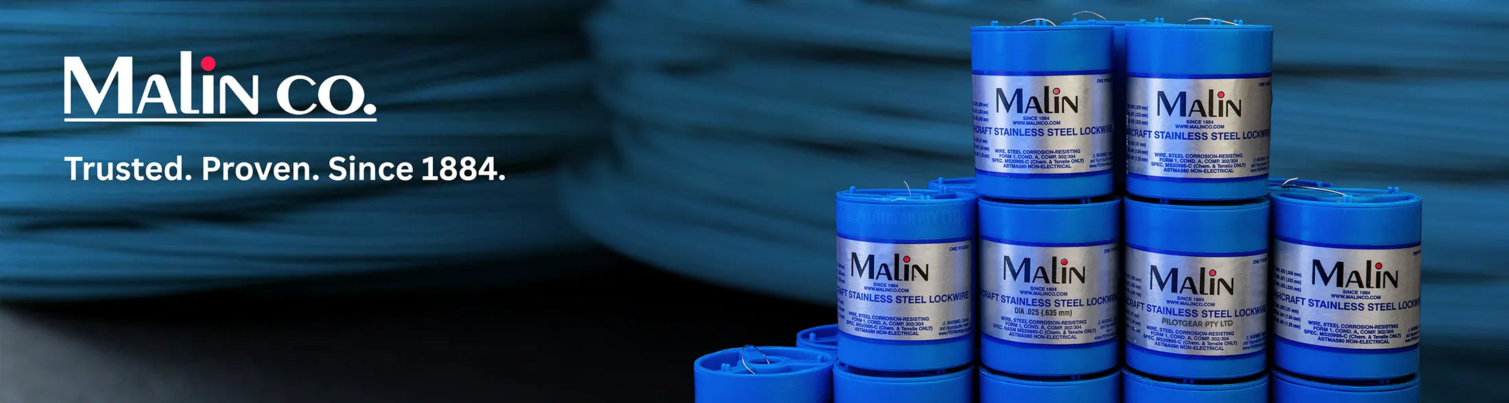 Malin Company Lockwire Stainless Steel Safety Wire – Pilot Gear