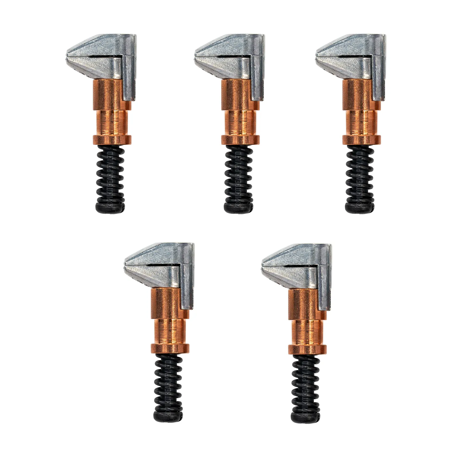 1/2" Cleco Side Grip Clamps – 5 Pack | Copper Reusable Sheet Metal Cla ...