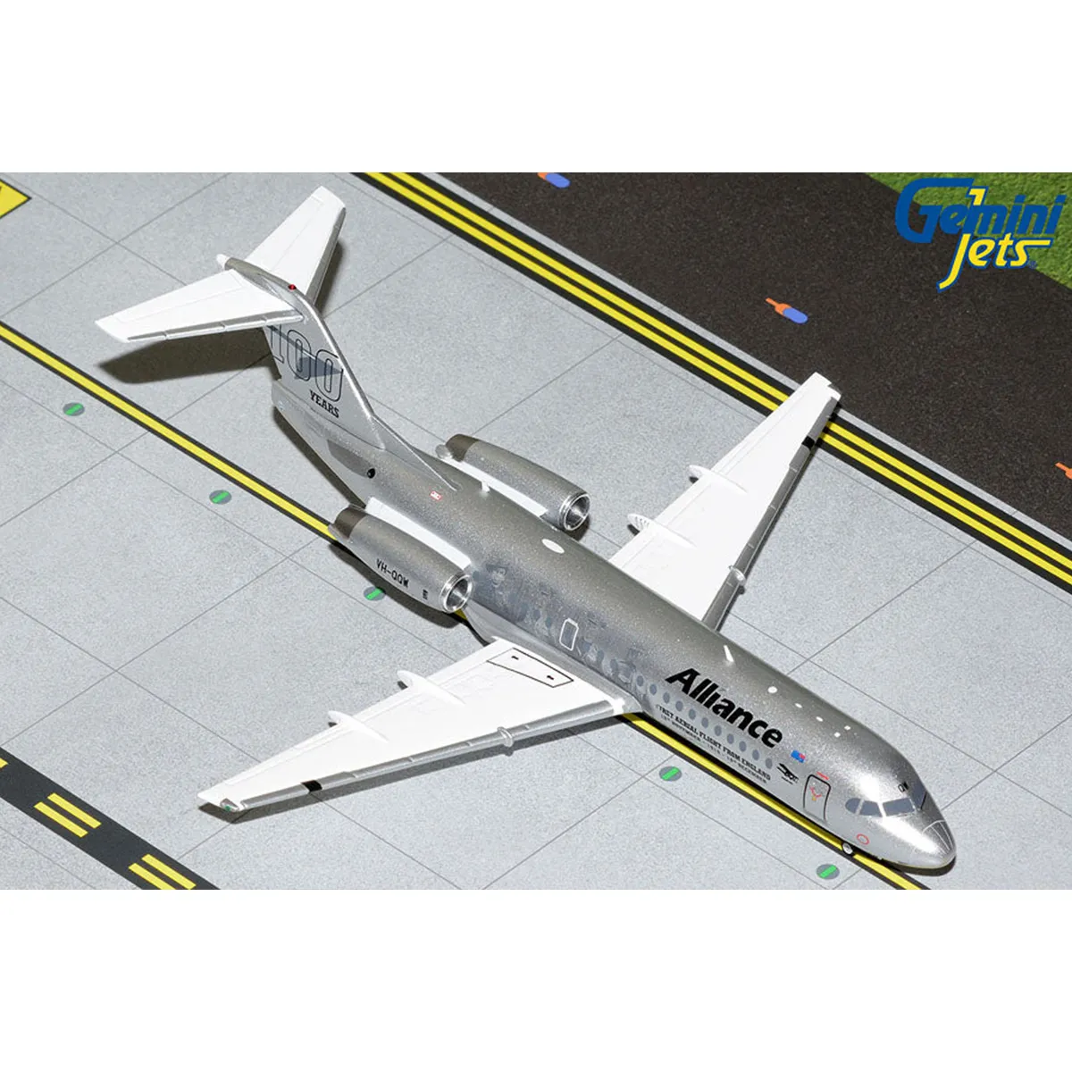 Gemini Jets 1/200 Alliance Airlines Fokker 70 Vickers Vimy VHQQW Aircr ...