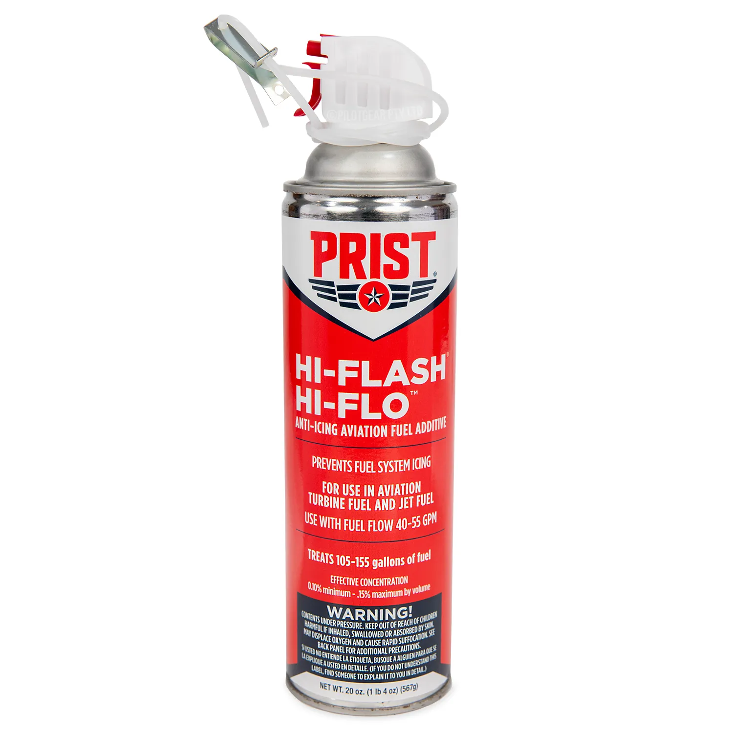 Prist Anti Icing Aviation Fuel Additive PHF204 – Pilot Gear