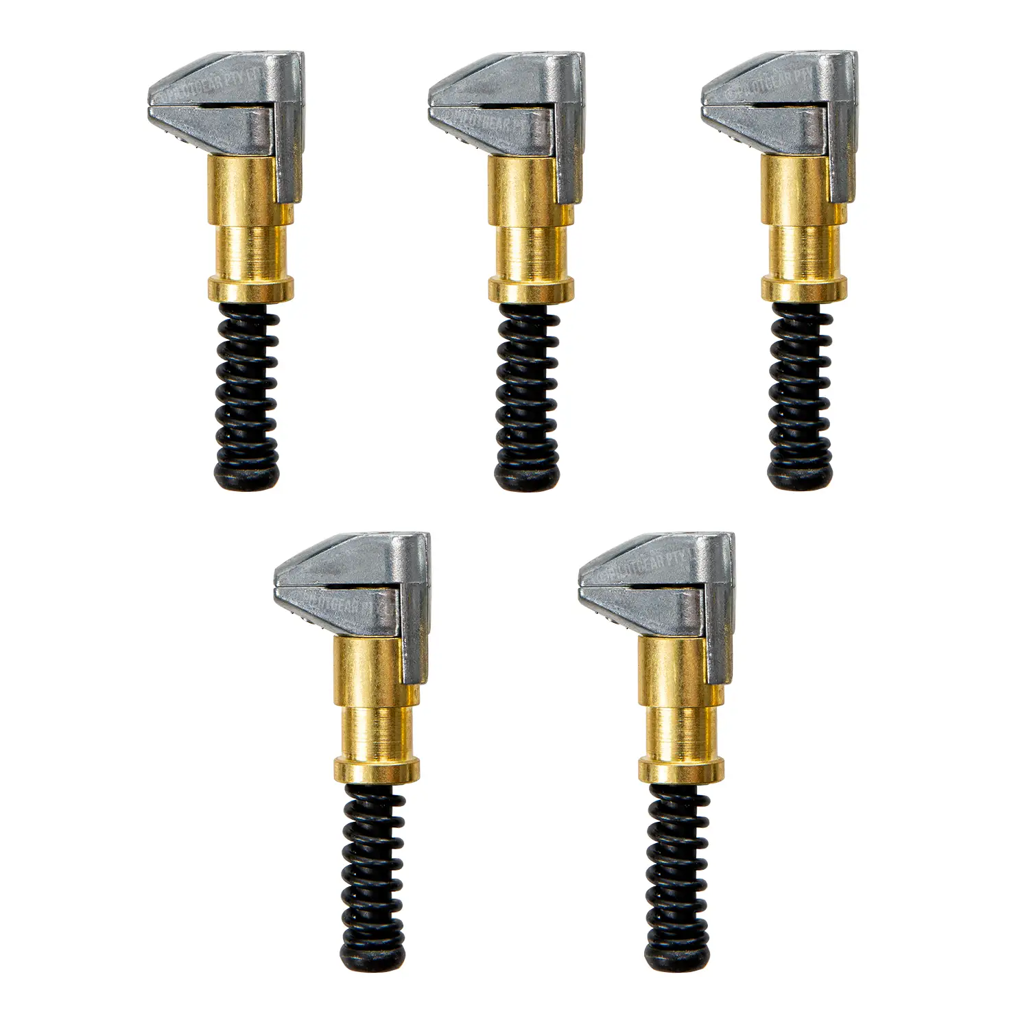 5 Pack – 1/2" Jaw Brass Cleco Side Grip Clamps – 3/4" Max Opening | Re ...