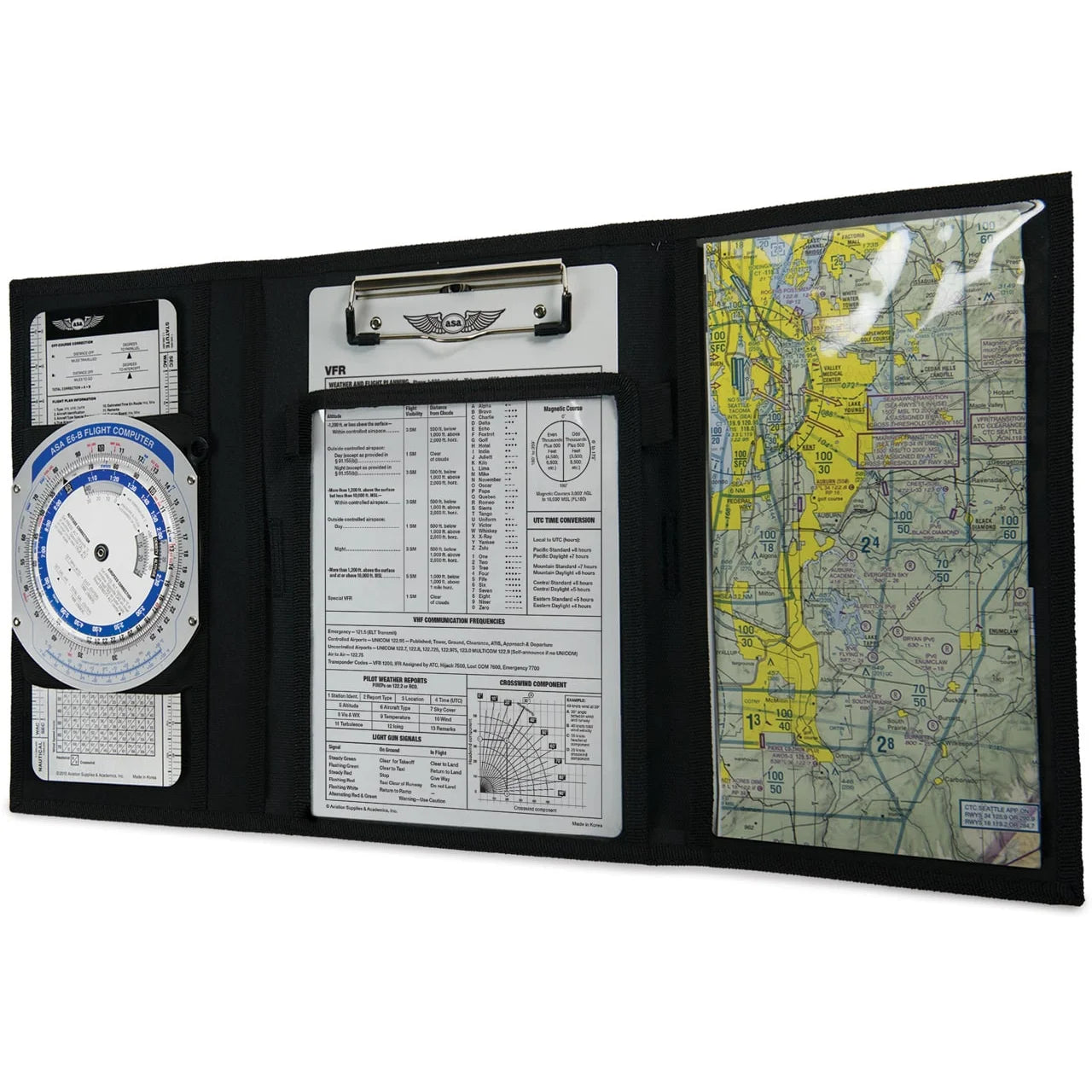 ASA VFR Tri-Fold Kneeboard – Pilot Gear