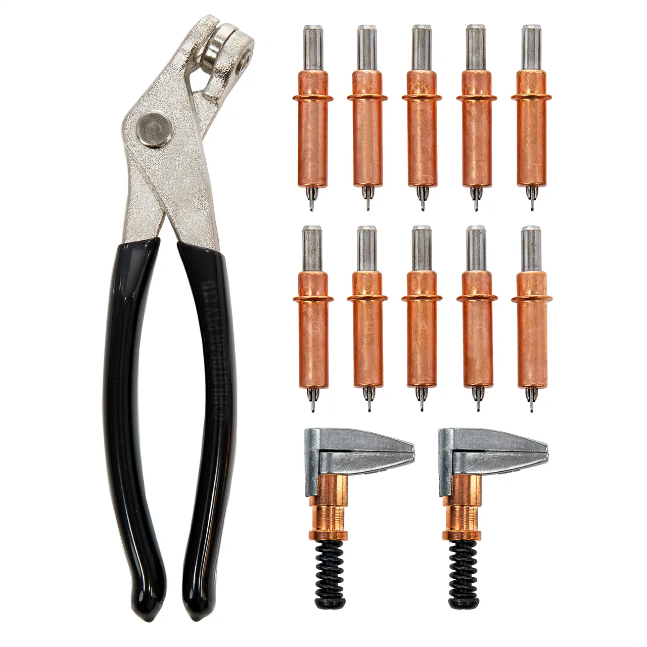 Cleco Copper Starter Kit – 10x 1/8" Fasteners, 2x 1" Clamps & Pliers ...