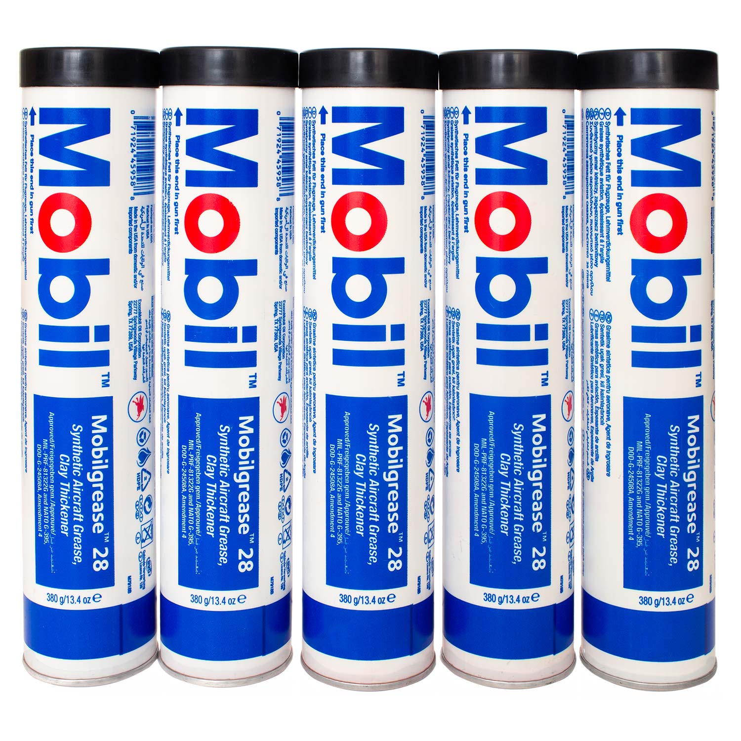 MobilGrease 28 Synthetic Aircraft Grease (5 Pack) – Pilot Gear