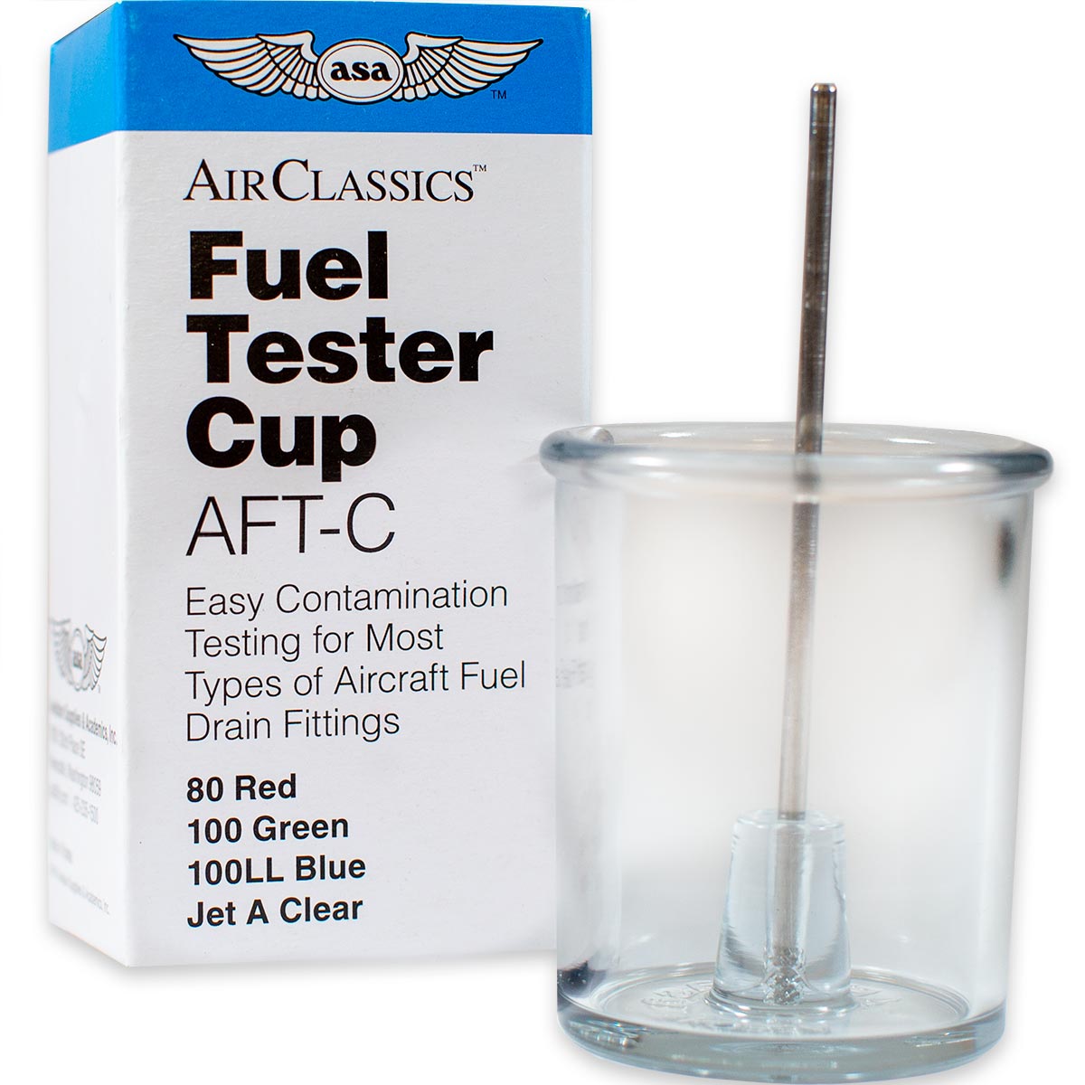 ASA Aircraft Fuel Tester Cup – Pilot Gear