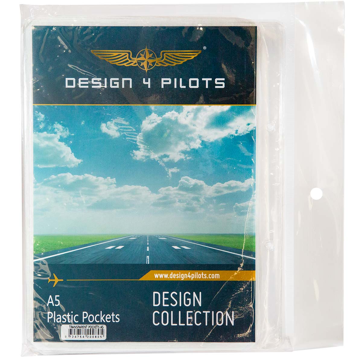 Design4Pilots A5 Transparent Pockets for Profi Kneeboard (10 Pack ...