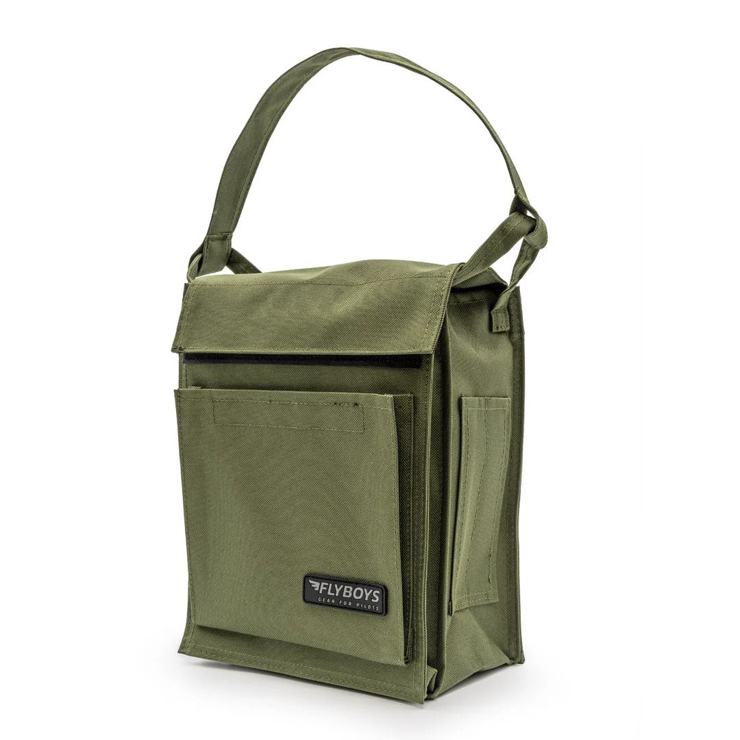 FlyBoys Regular Pubs Bag – Available in Olive Green & Black – Pilot Gear